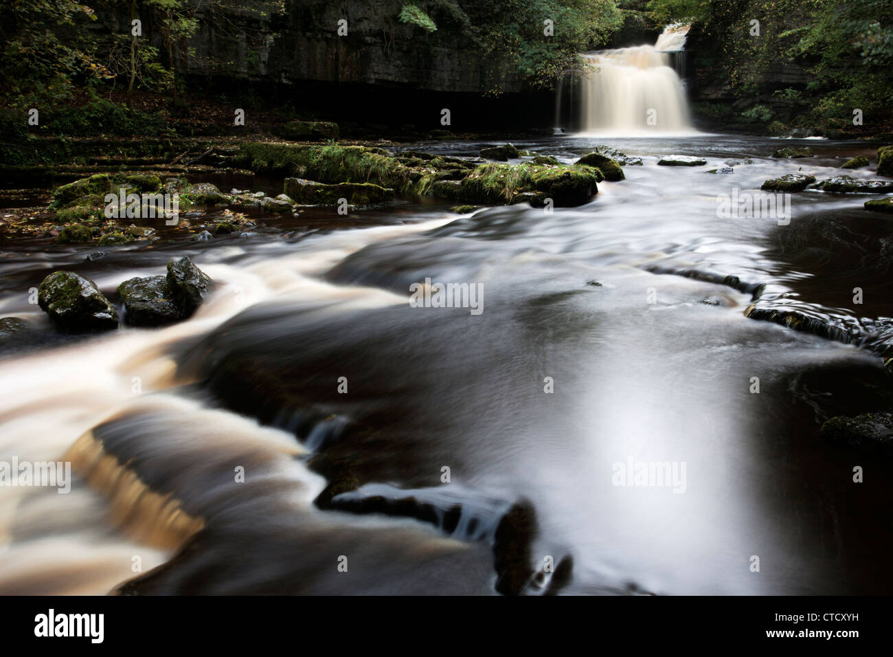 Cauldron falls west burton yorkshire hi-res stock photography and ...