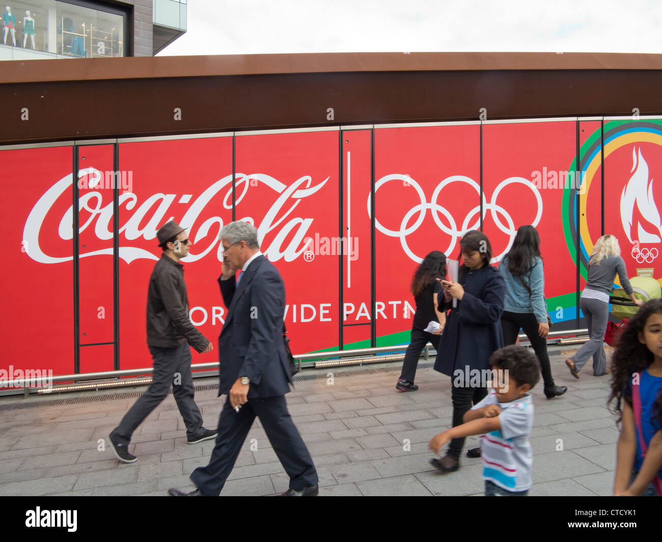 Coca cola billboard advert hi-res stock photography and images - Alamy