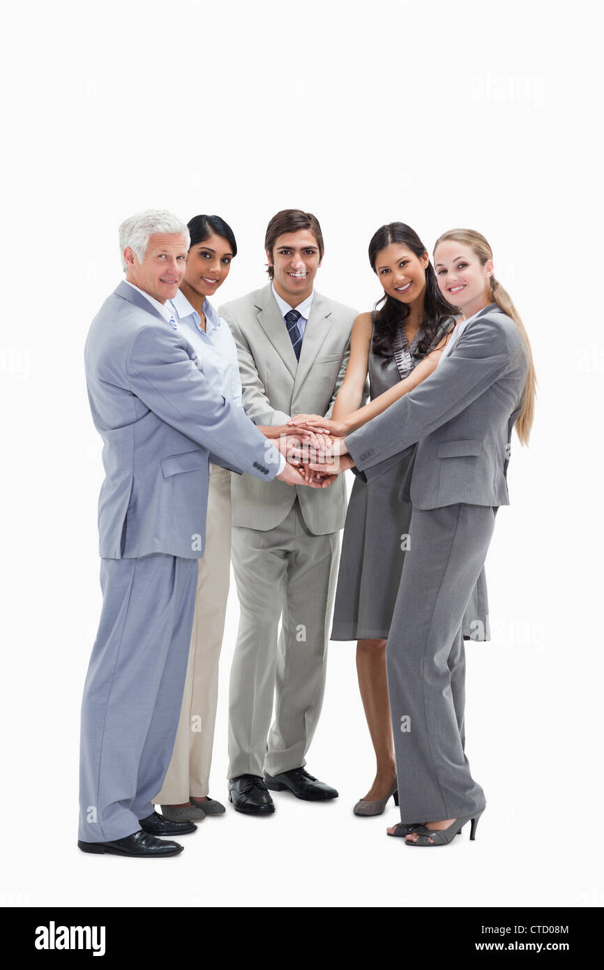 Unity teamwork Cut Out Stock Images & Pictures - Alamy