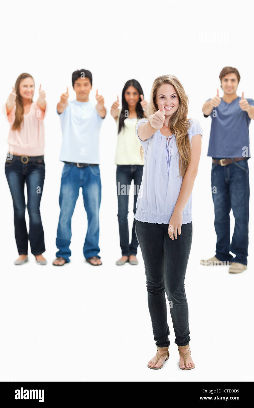 One adult in foreground hi-res stock photography and images - Alamy
