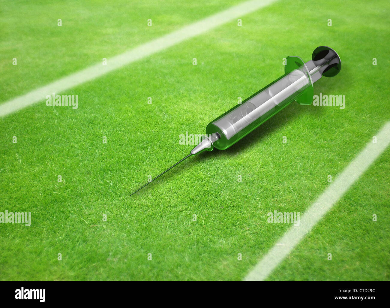 Drugs in sport conceptual artwork Stock Photo - Alamy