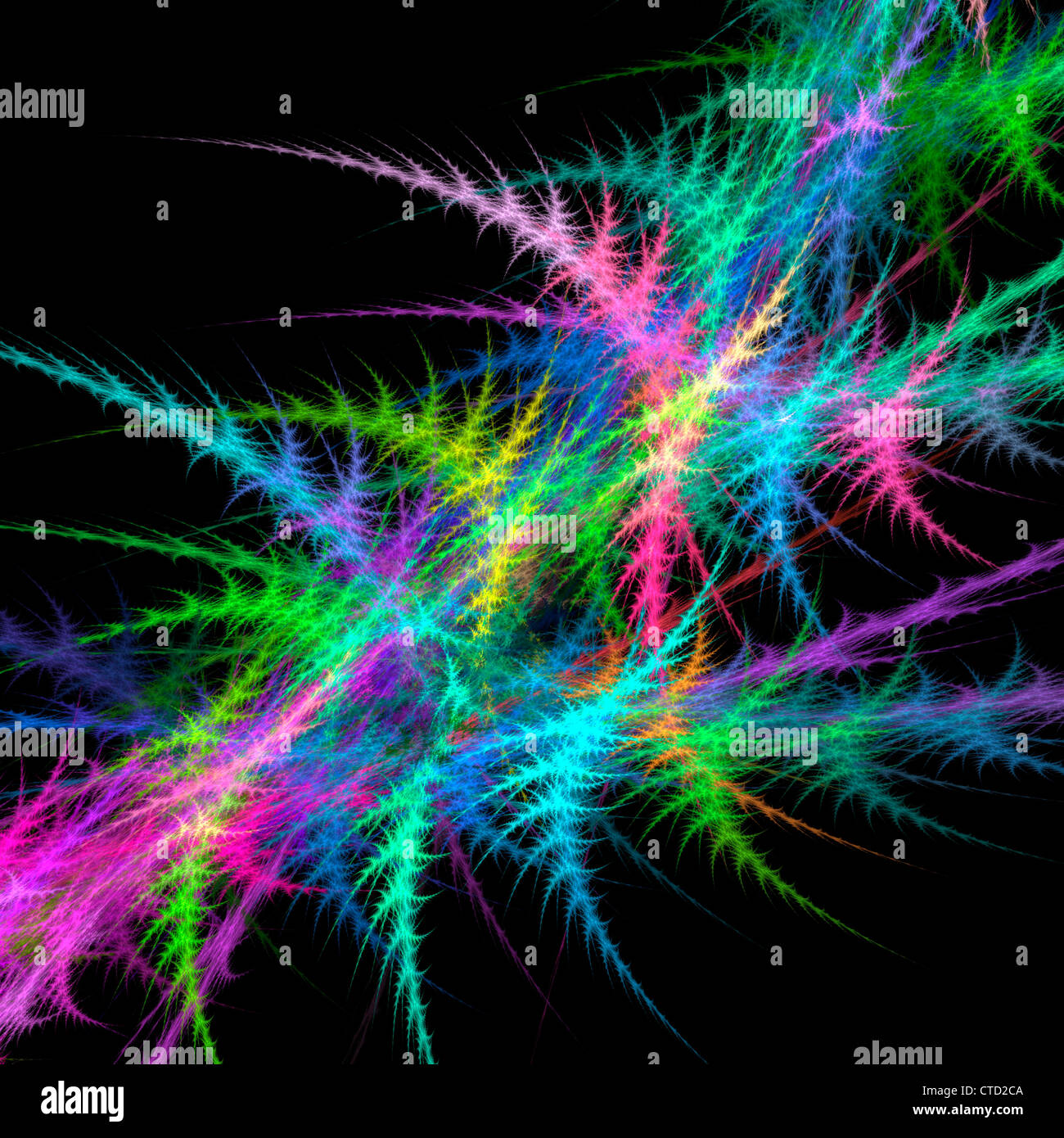 Fractal frames hi-res stock photography and images - Alamy