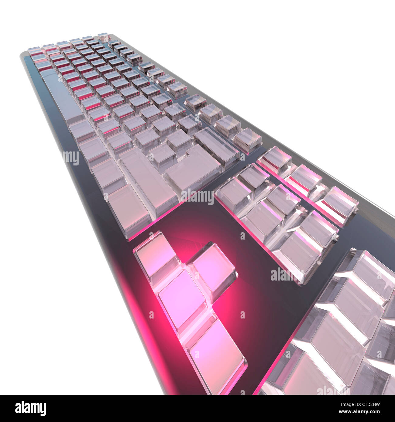 Computer keyboard artwork Stock Photo - Alamy