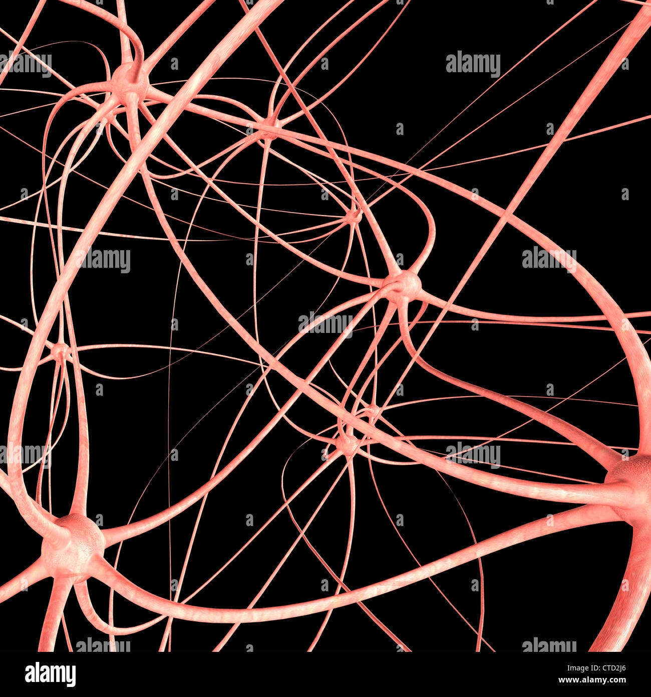 Neural network conceptual artwork Stock Photo - Alamy