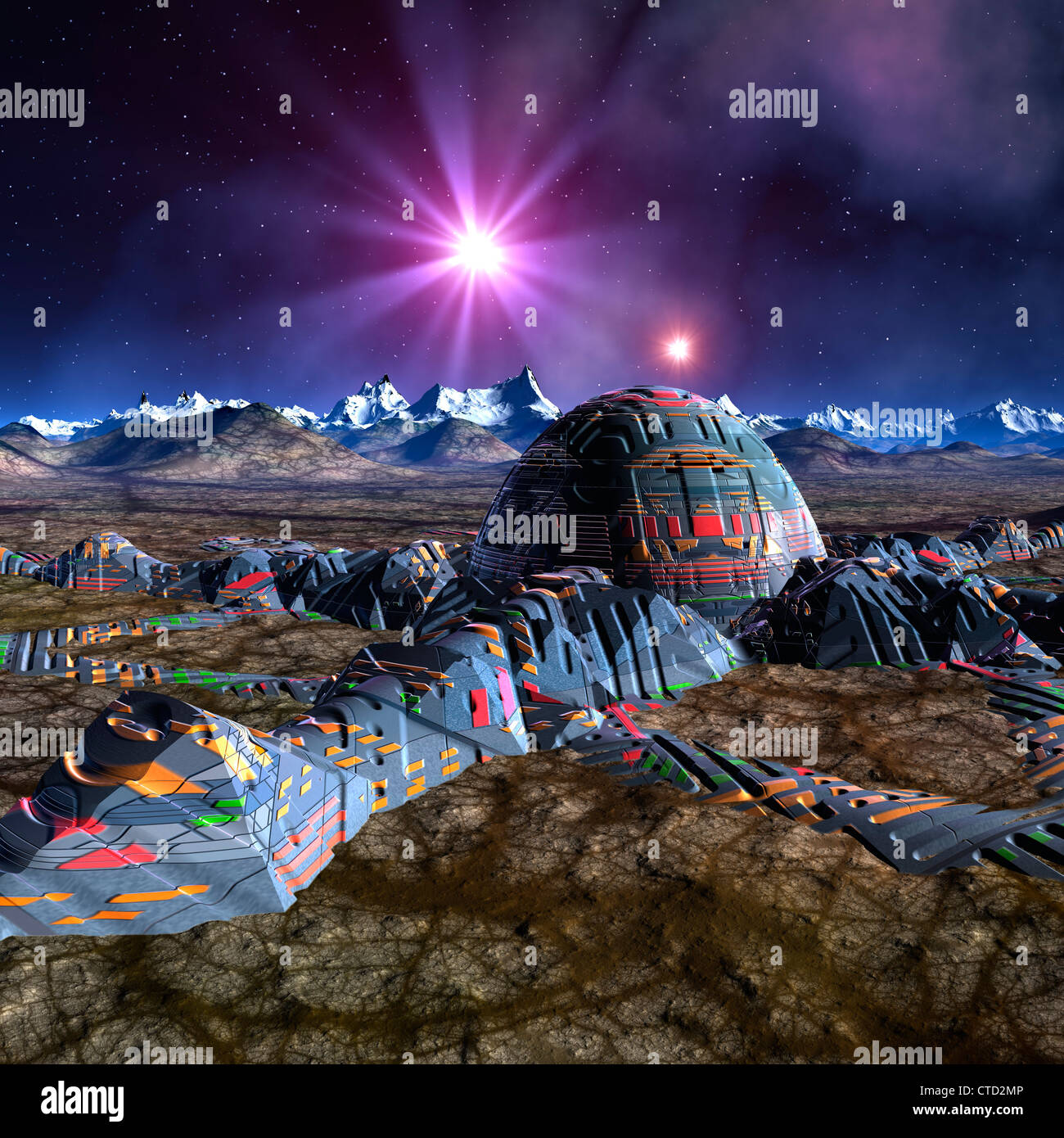 Space Colony High Resolution Stock Photography and Images - Alamy
