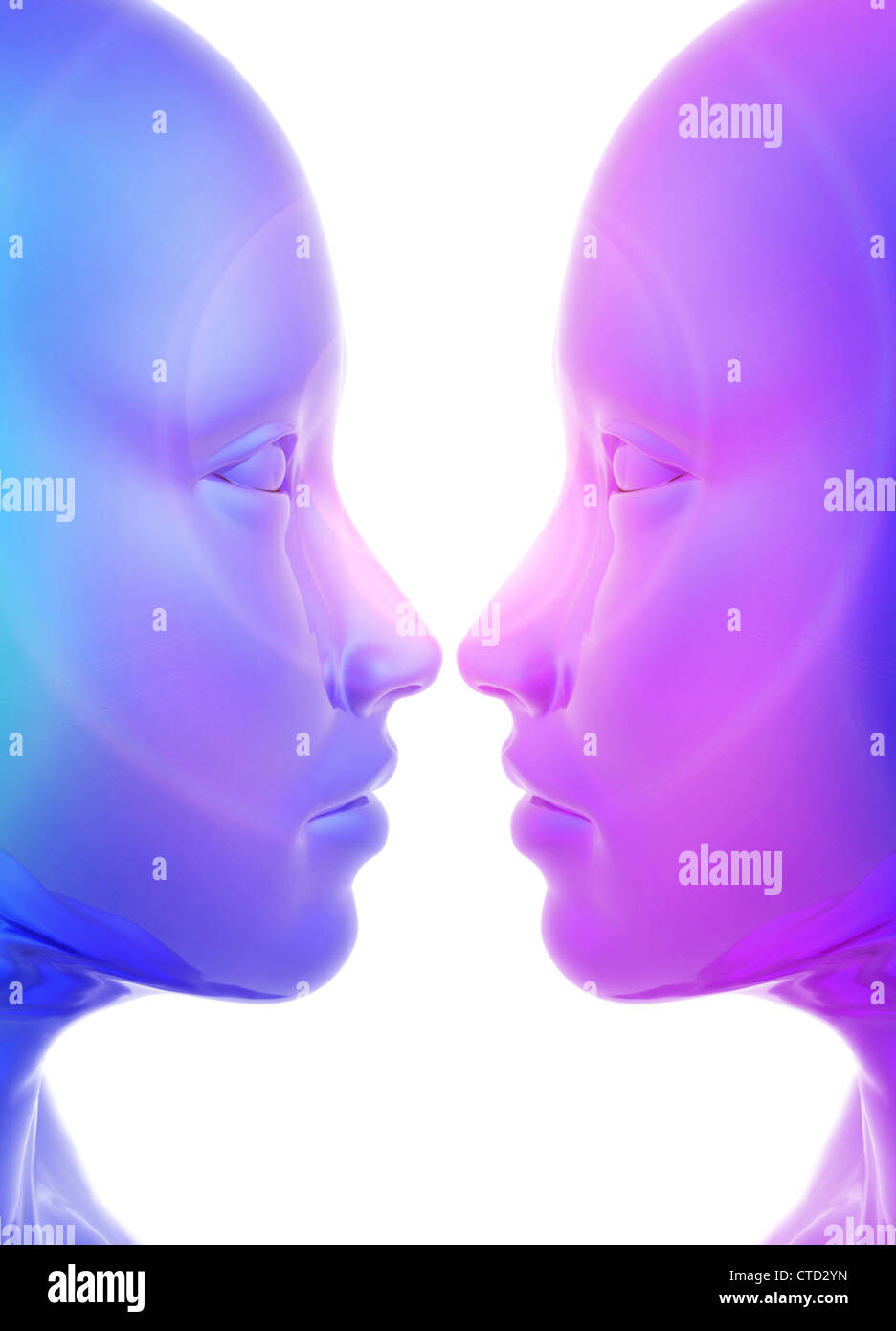 Consciousness conceptual artwork Stock Photo - Alamy