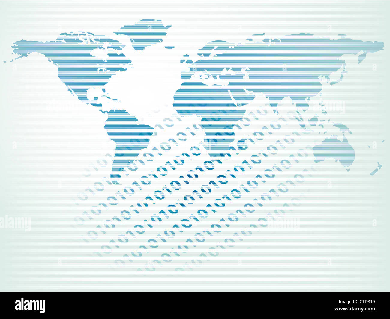 abstract background digital world map Stock Photo - Alamy