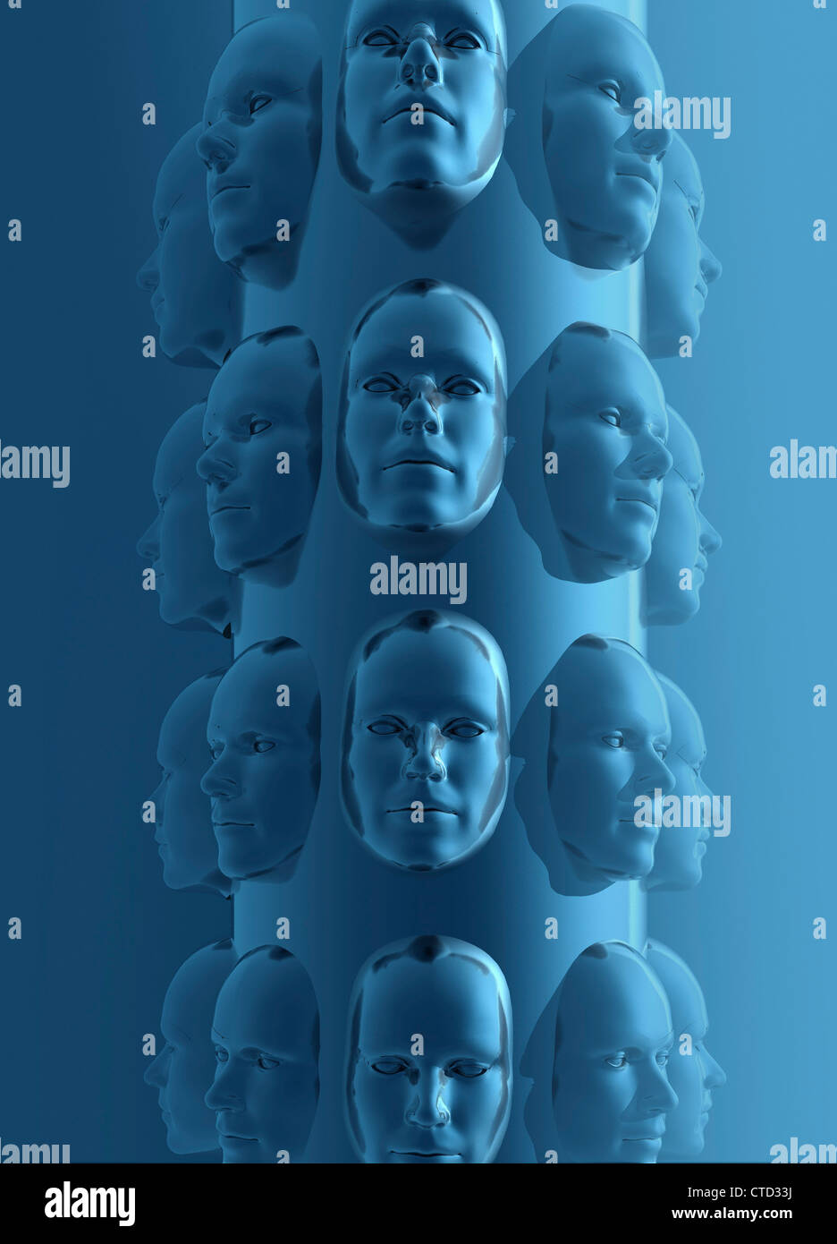 Vertical cloning hi-res stock photography and images - Alamy