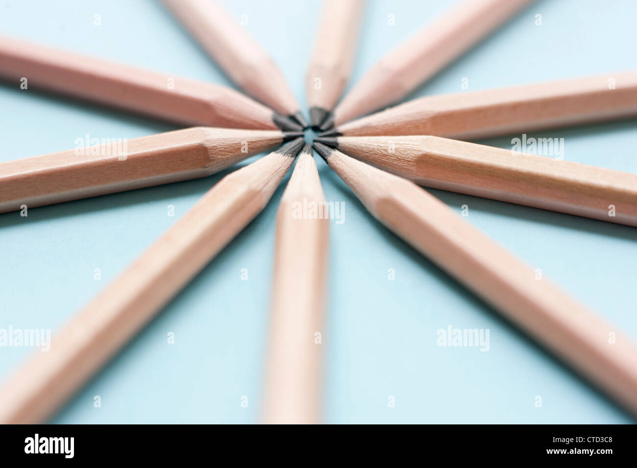 Colouring pencils sharpened Stock Photo - Alamy