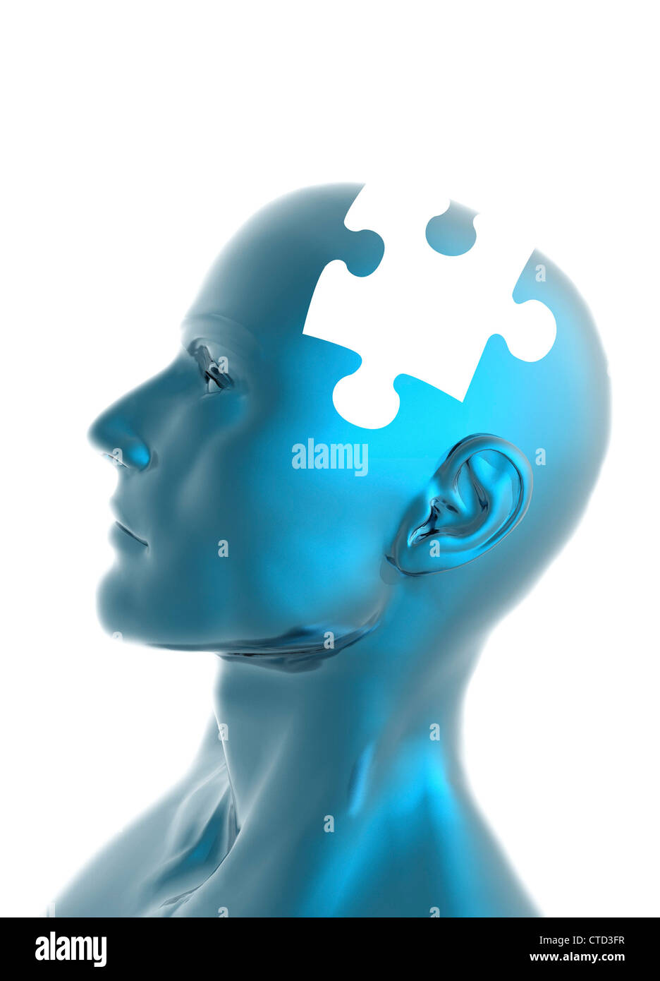 Consciousness conceptual artwork Stock Photo - Alamy
