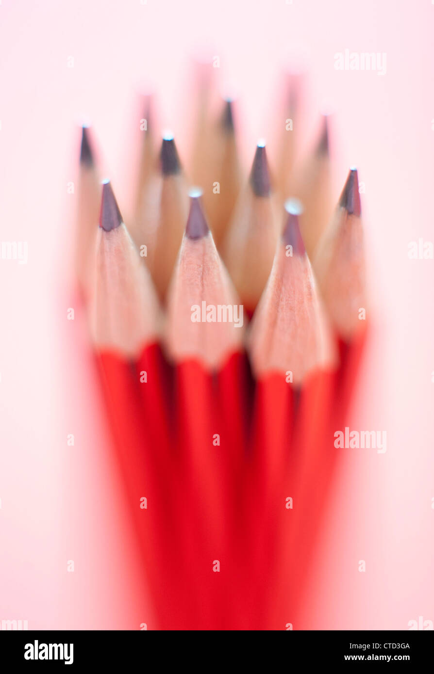 Colouring pencils sharpened Stock Photo - Alamy