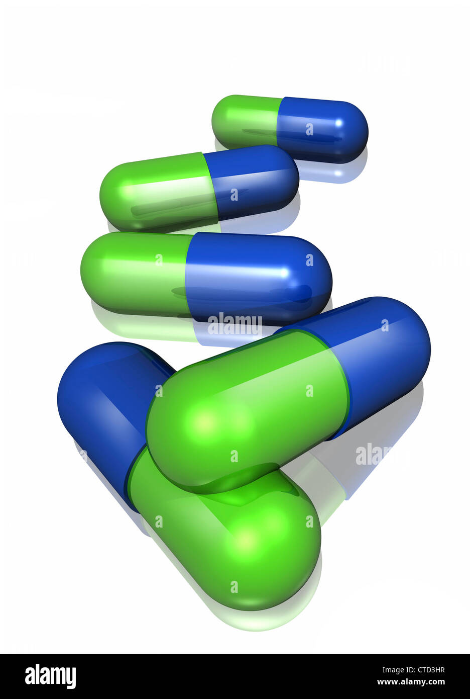 Drug capsules artwork Stock Photo - Alamy