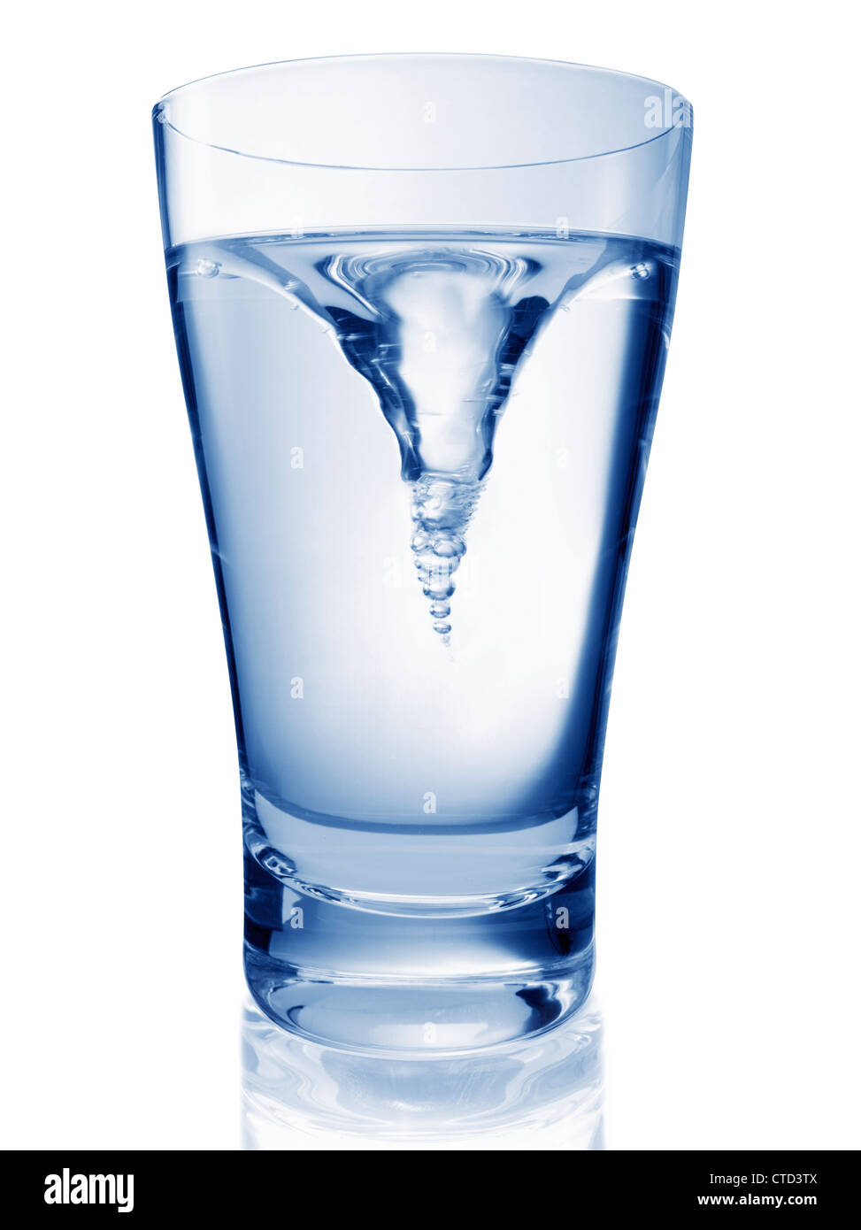 water swirl in glass Stock Photo - Alamy