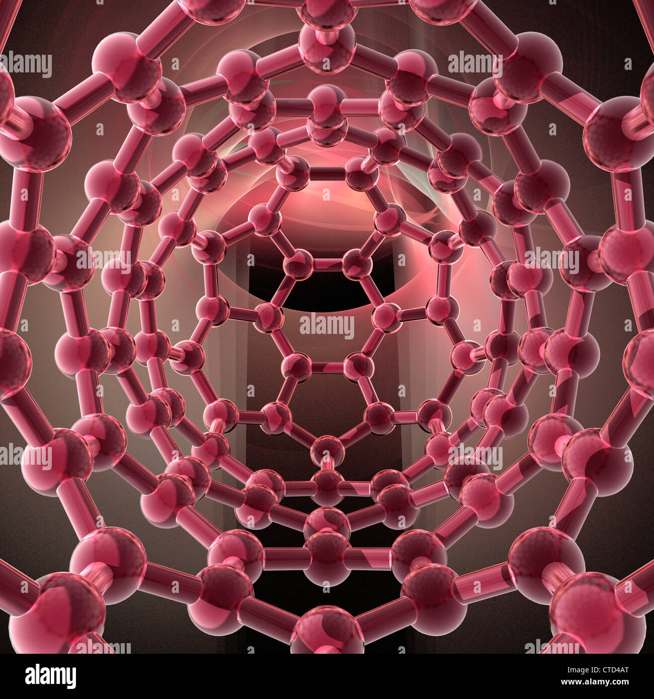 Carbon nanotube artwork Stock Photo - Alamy