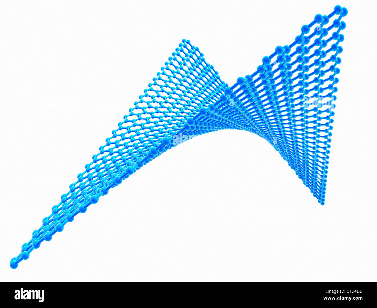 Graphene sheet artwork Stock Photo - Alamy