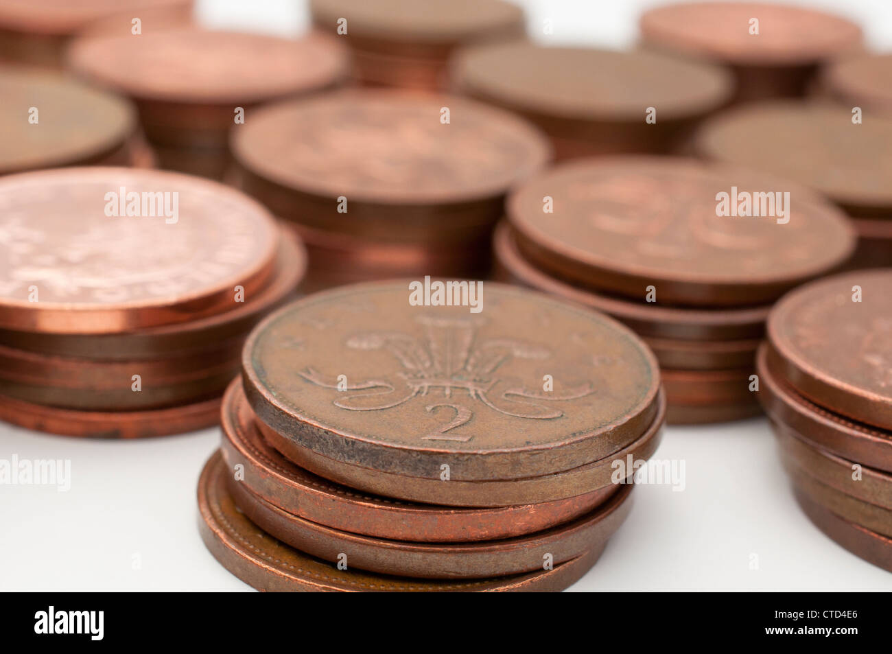 Tuppence coin hi-res stock photography and images - Alamy