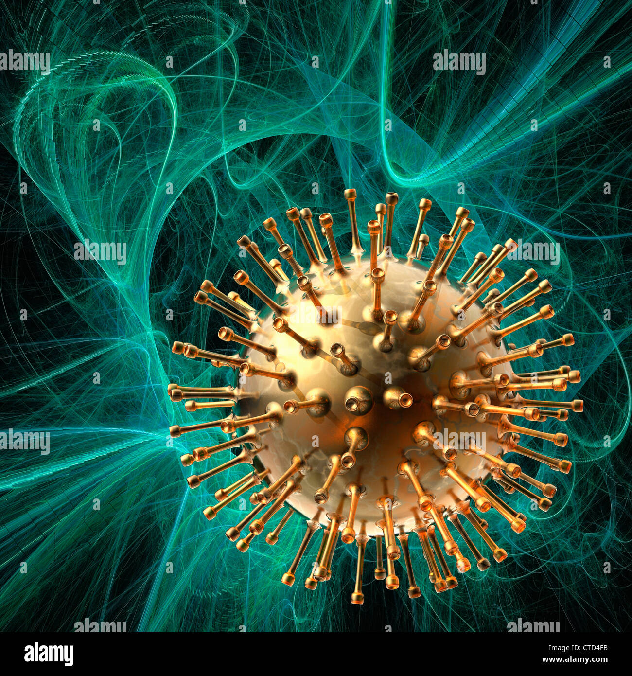 Medical nanoparticles conceptual image Stock Photo - Alamy