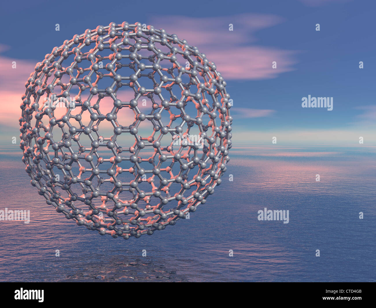 Blue buckyball hi-res stock photography and images - Alamy