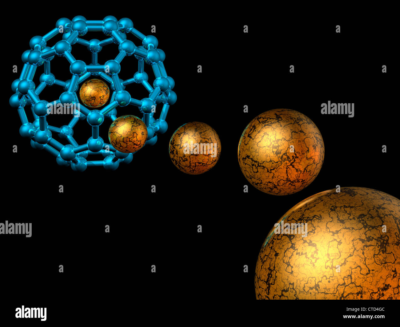 Medical nanoparticles conceptual image Stock Photo - Alamy