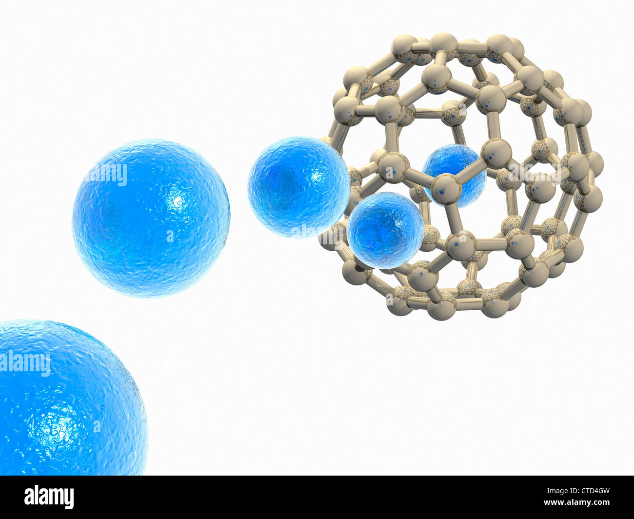 Medical nanoparticles conceptual image Stock Photo - Alamy