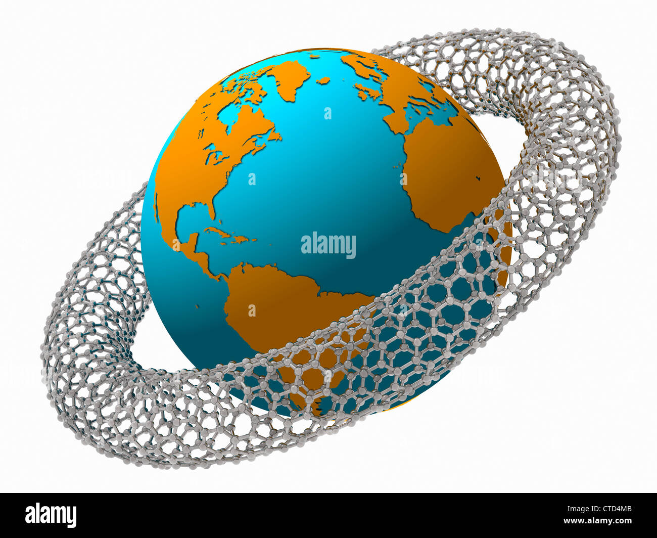 Nanotechnology conceptual artwork Stock Photo - Alamy