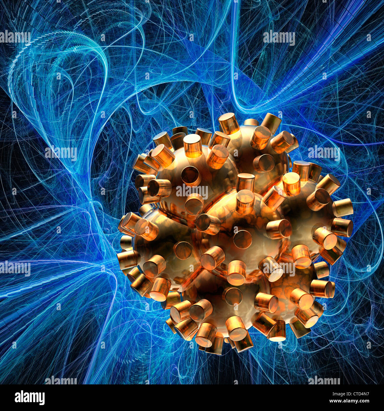 Medical nanoparticles conceptual image Stock Photo - Alamy