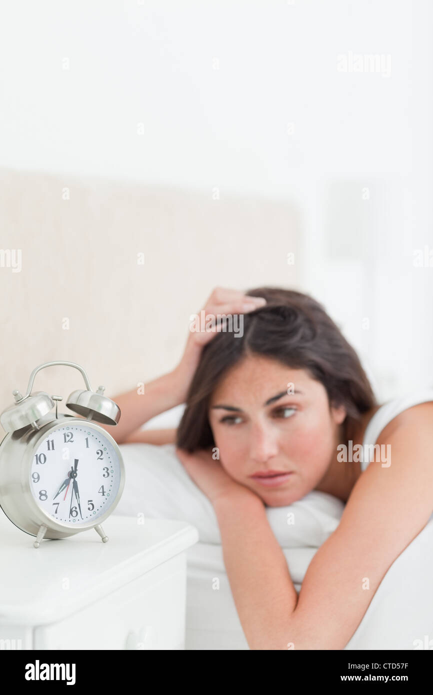 Half asleep bed hi-res stock photography and images - Alamy