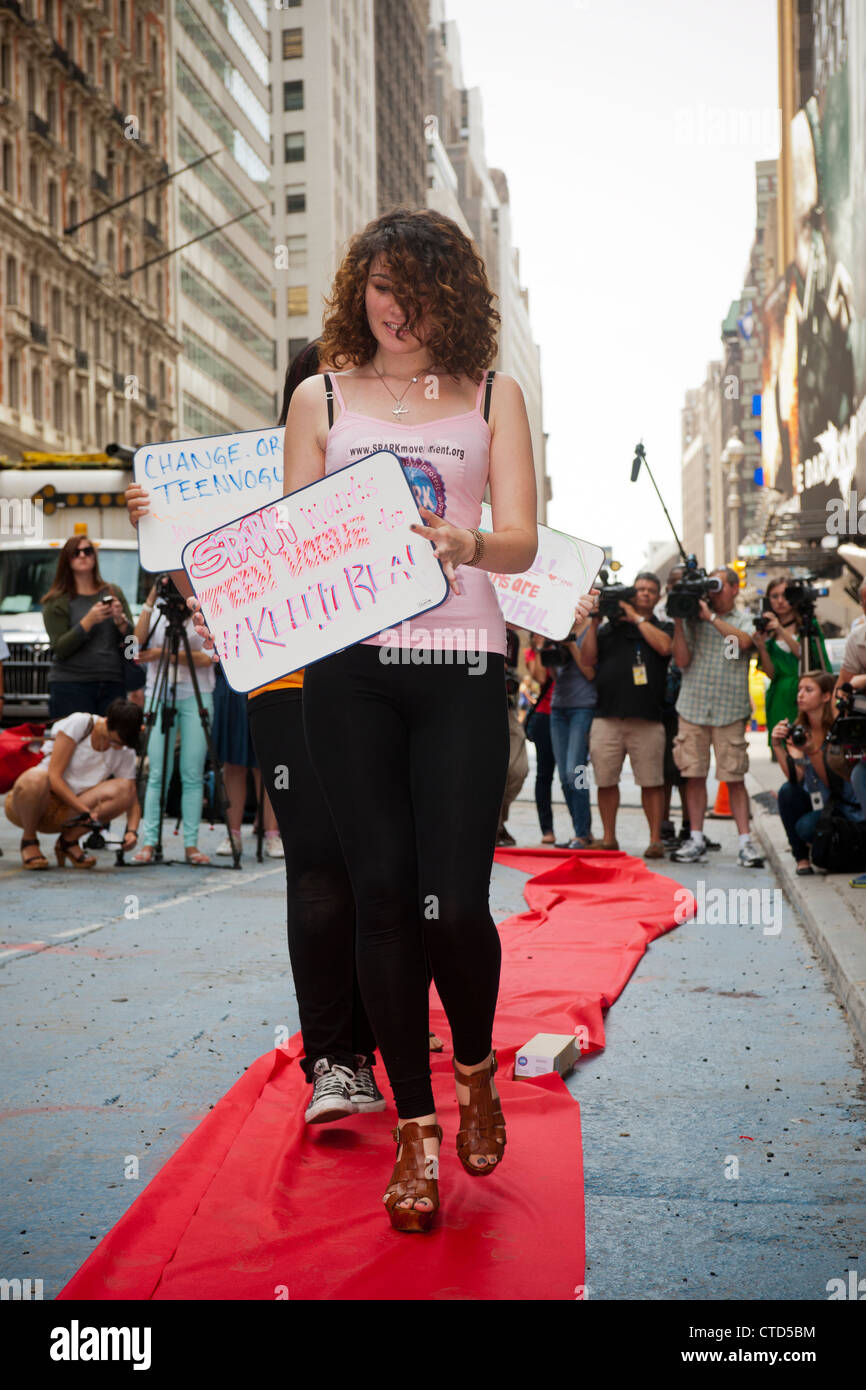 Teen vogue protest hi-res stock photography and images - Alamy