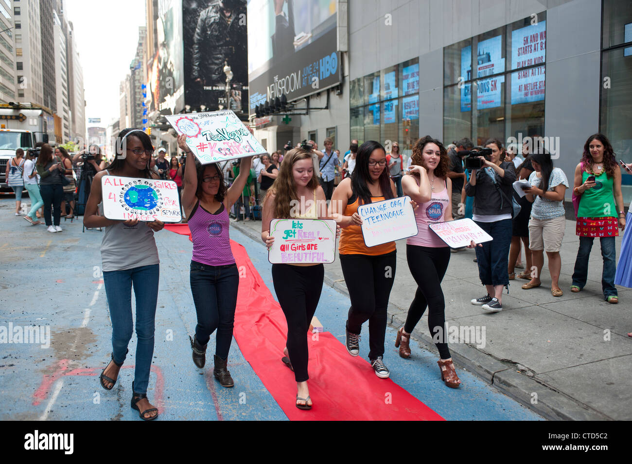 Teen vogue protest hi-res stock photography and images - Alamy