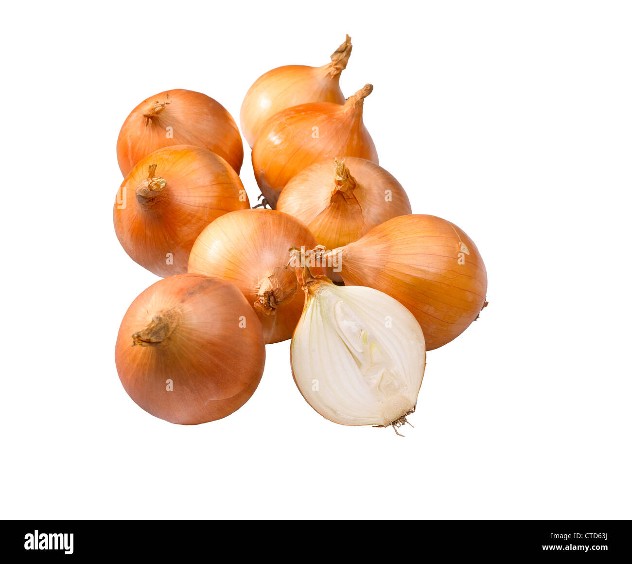 Bulb vegetables onions herbs hi-res stock photography and images - Alamy