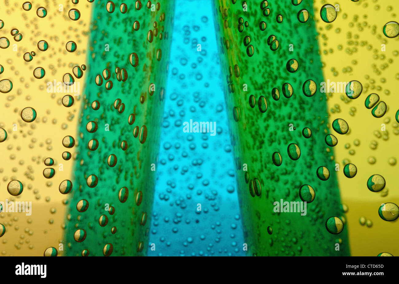 Abstract background: air bubbles in the color of the liquid Stock Photo ...