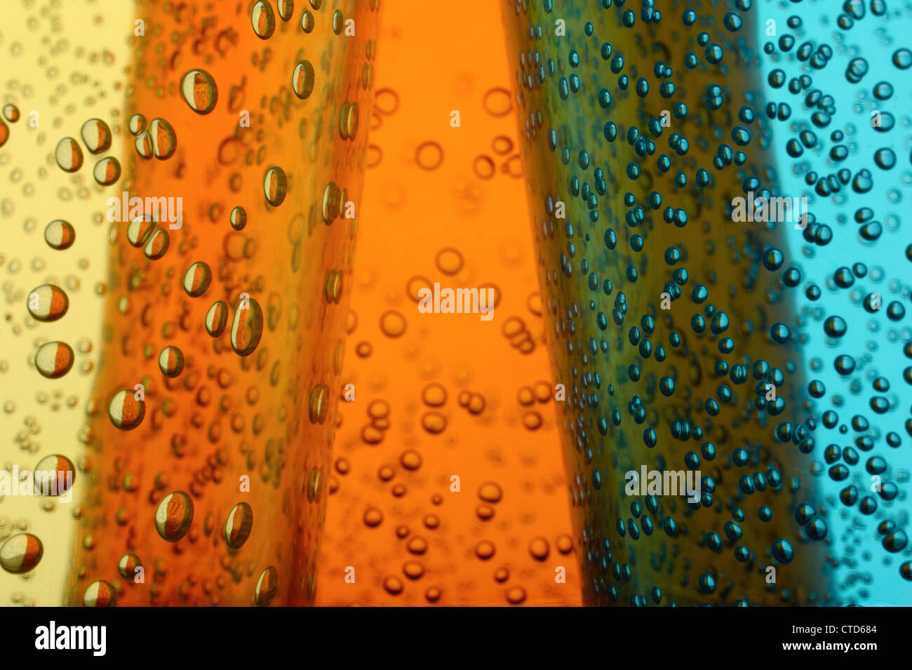 Abstract background: air bubbles in the color of the liquid Stock Photo ...