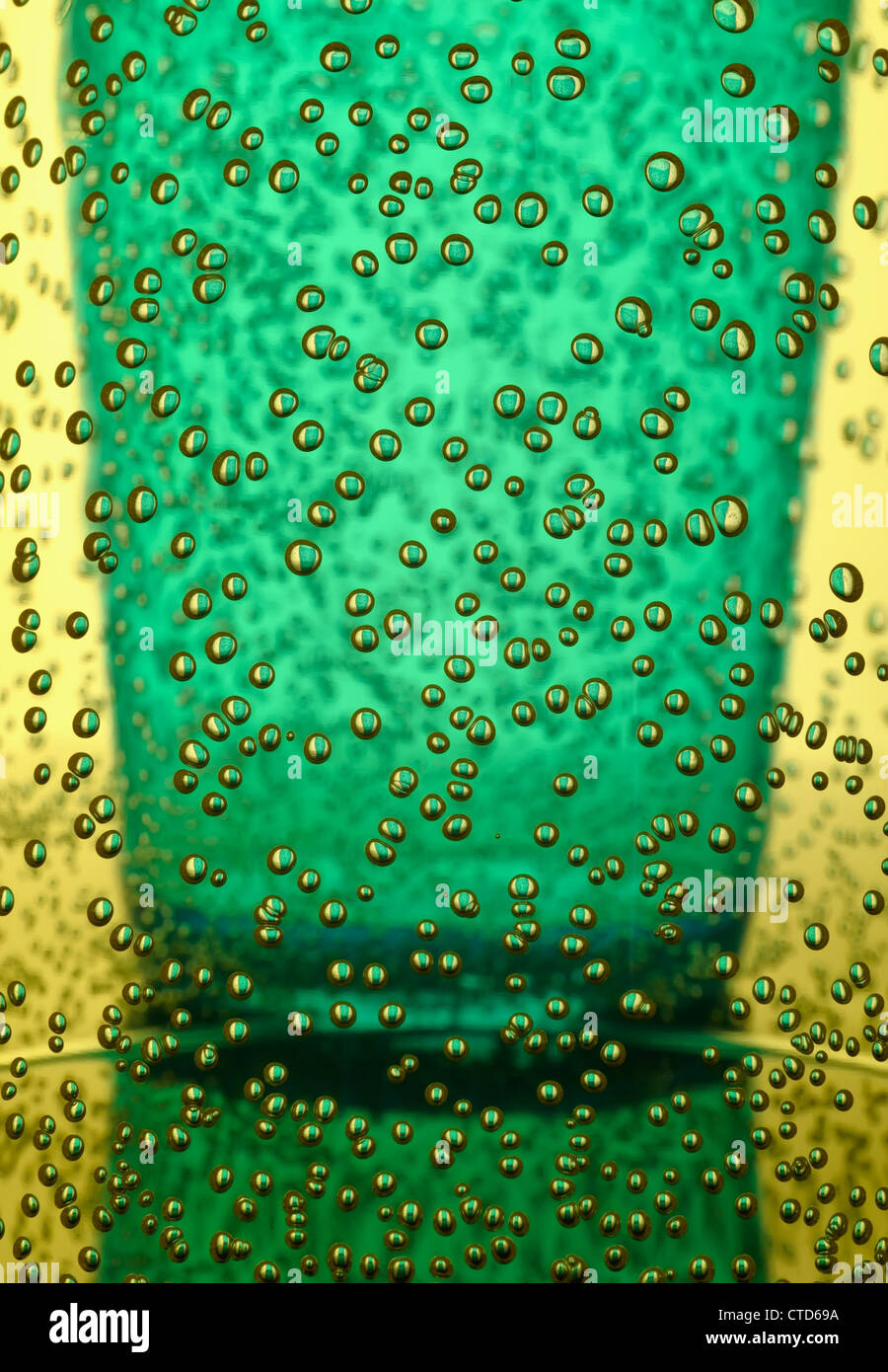 Abstract background: air bubbles in the color of the liquid Stock Photo ...