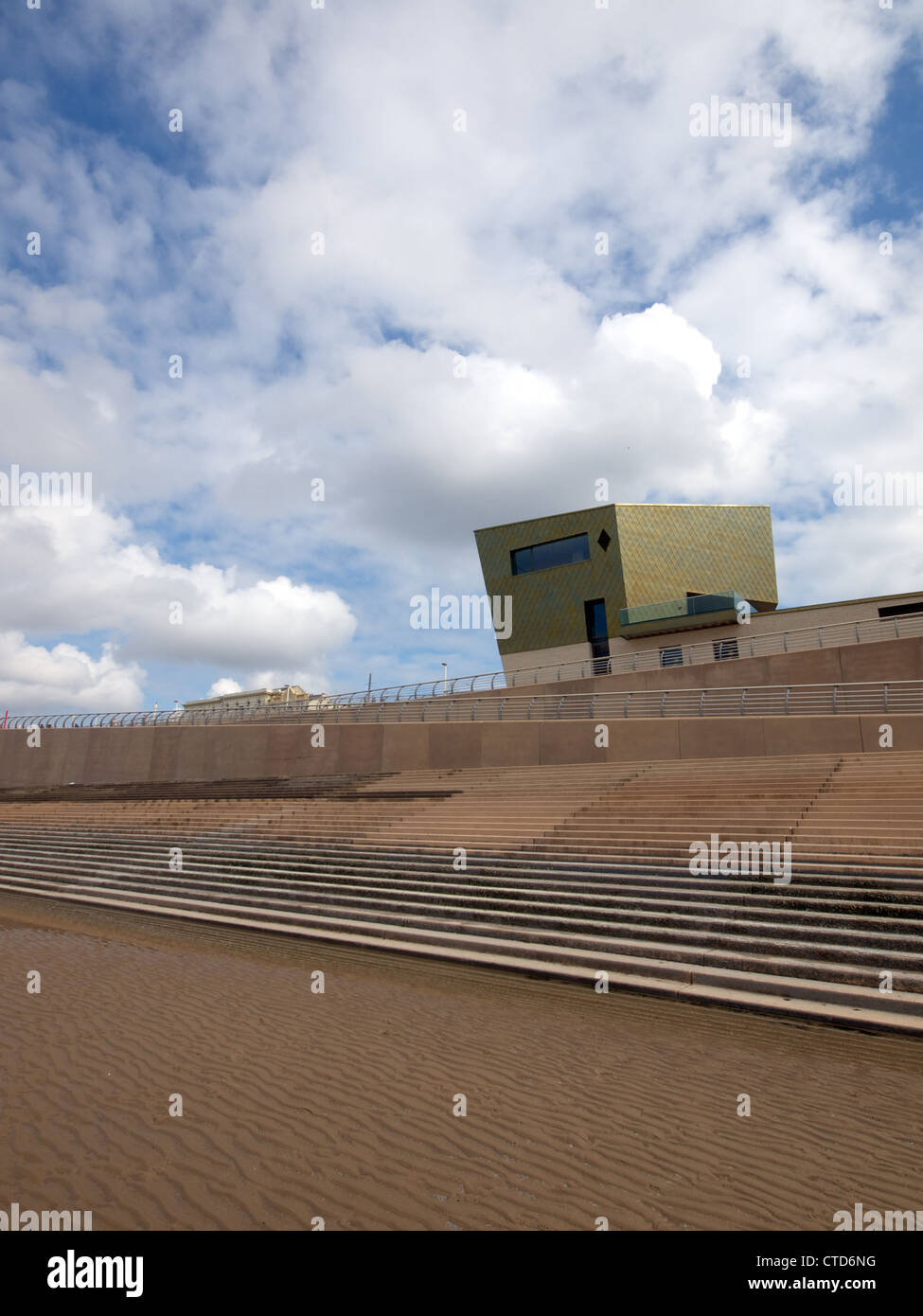 New promenade and wedding chapel at Blackpool Stock Photo - Alamy