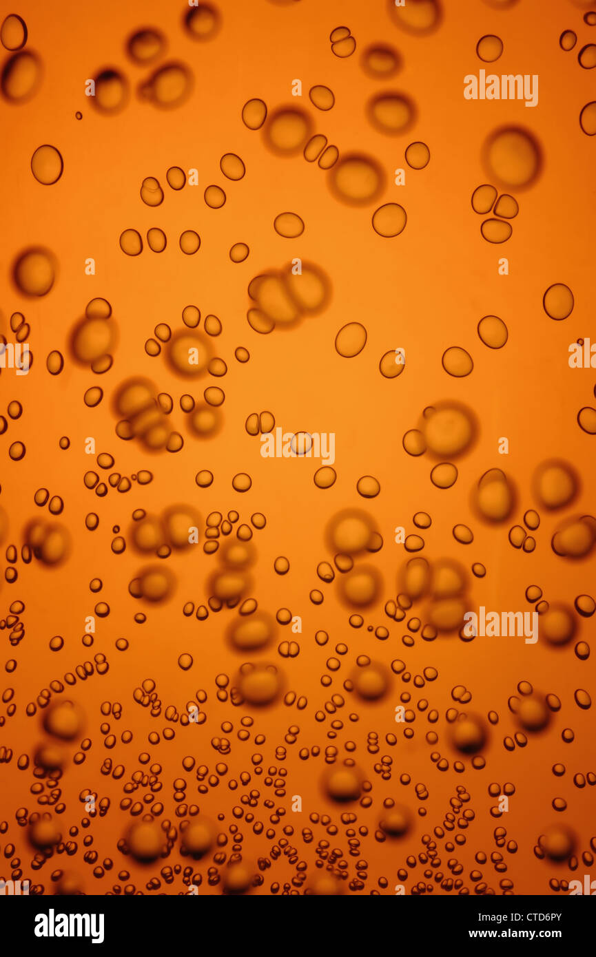 Abstract background: air bubbles in the color of the liquid Stock Photo ...