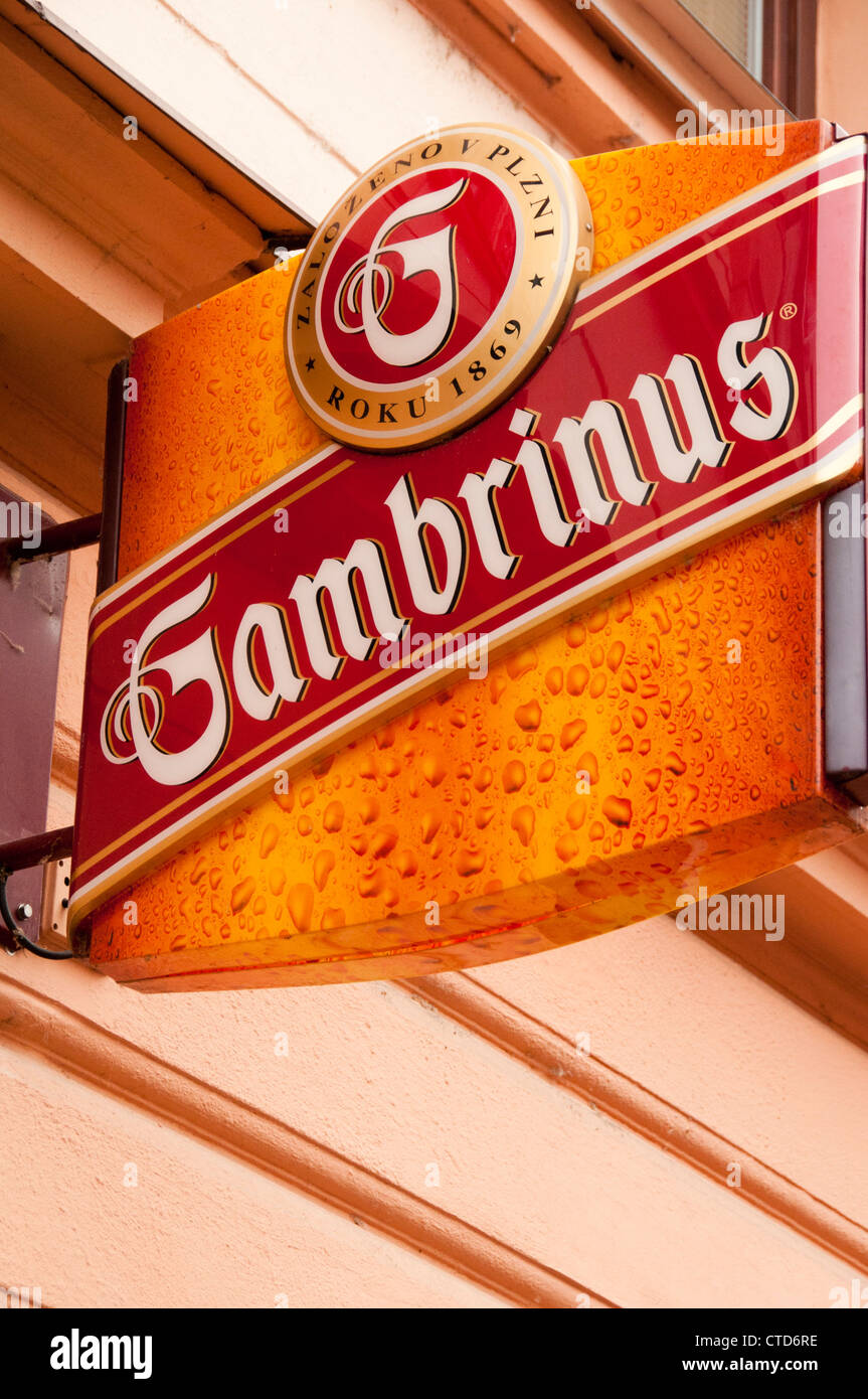 Gambrinus logo hi-res stock photography and images - Alamy