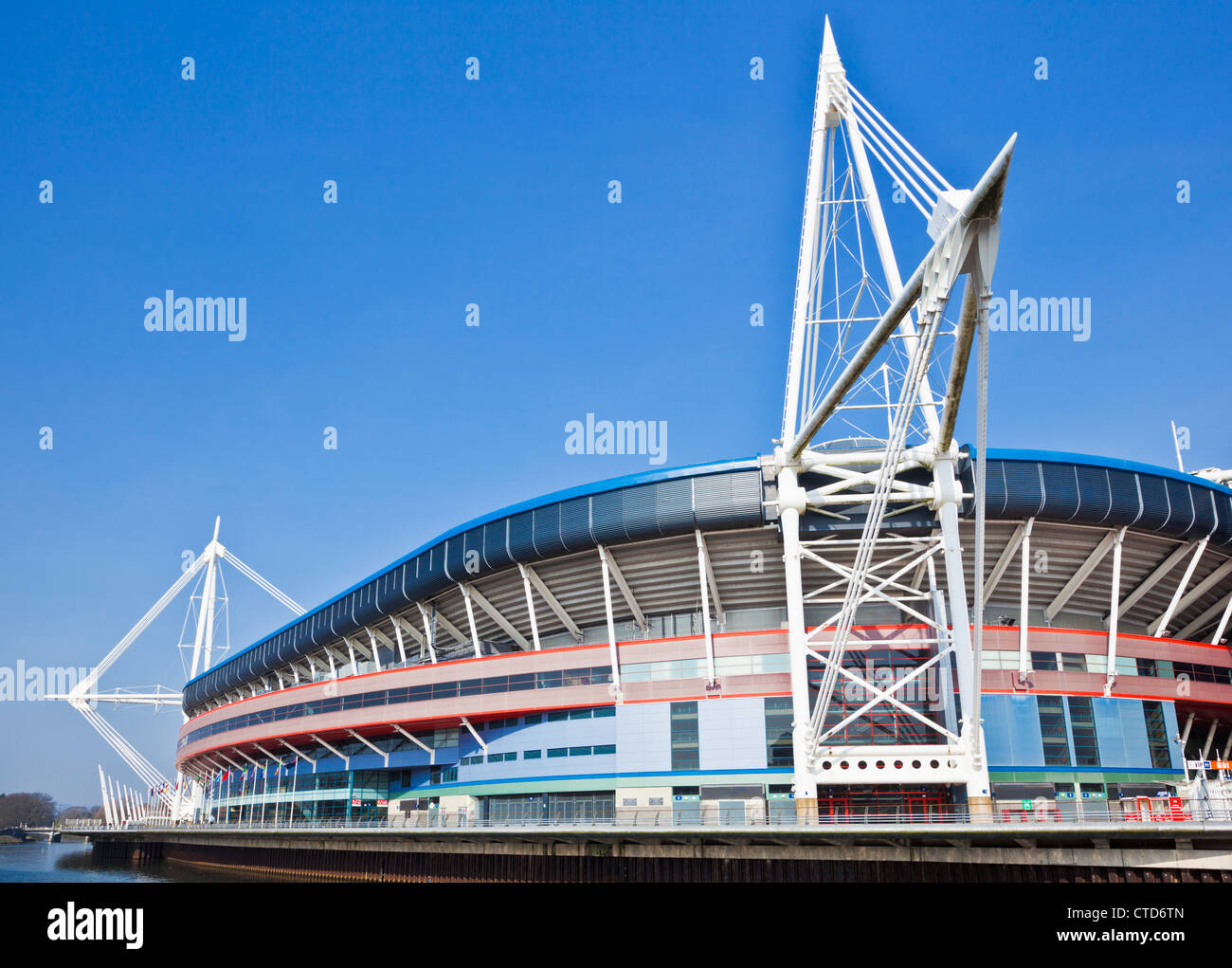 Principality Stadium In Cardiff High Resolution Stock Photography and ...