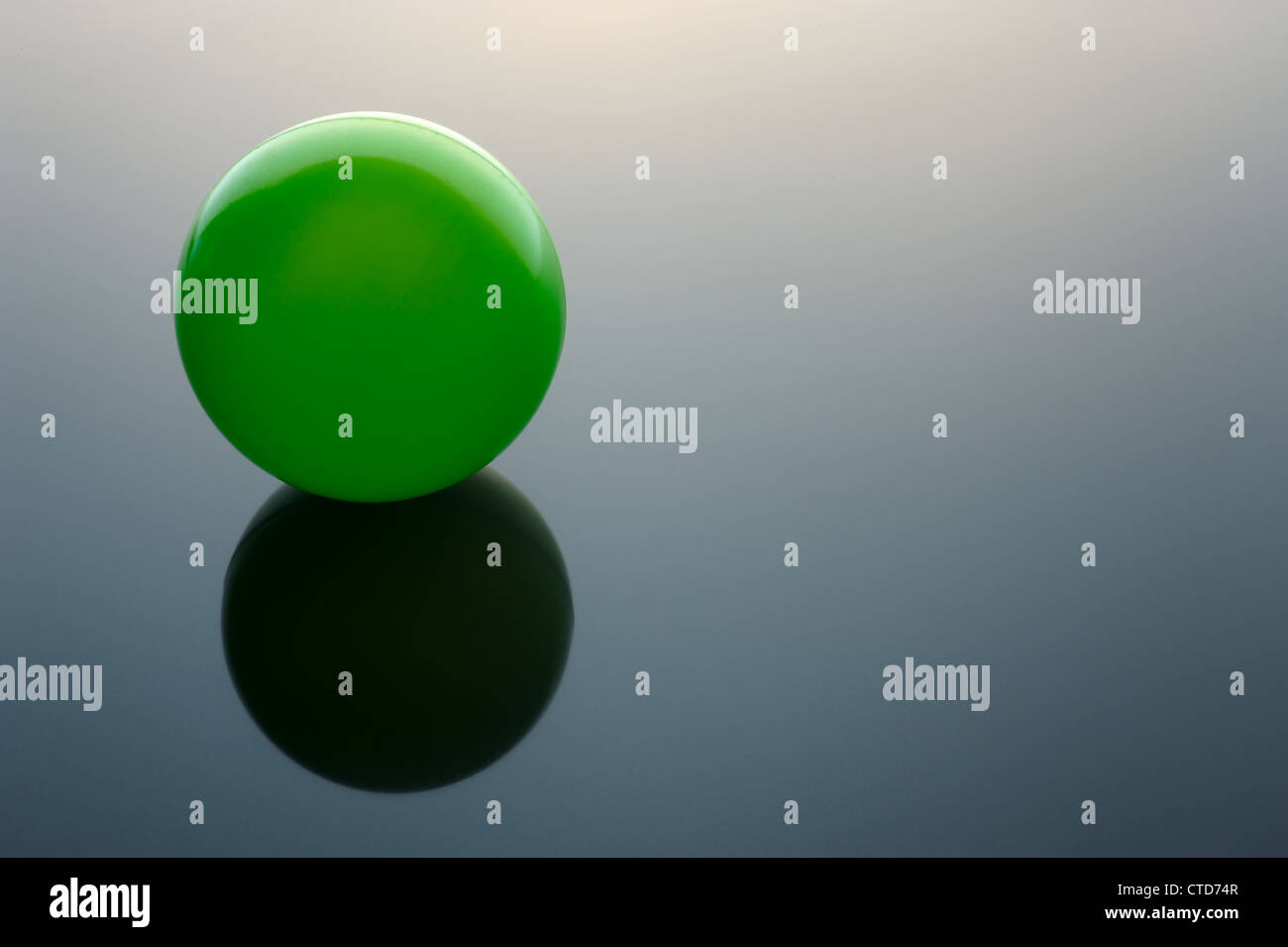 Colored ball on the dark surface Stock Photo - Alamy