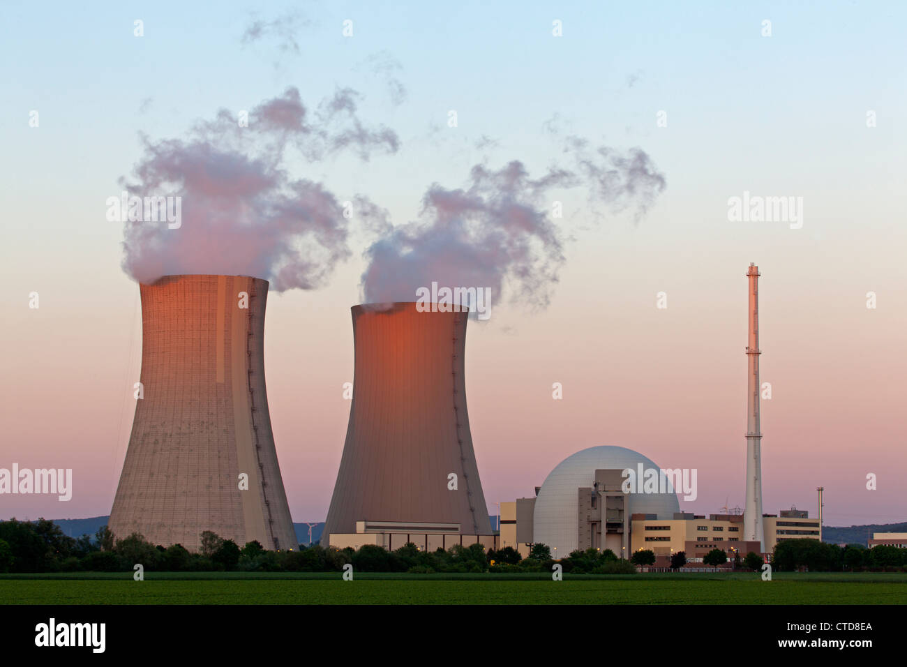 Nuclear power reactor, Germany Stock Photo - Alamy