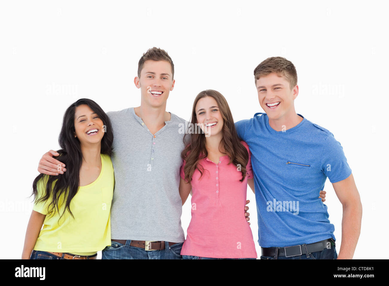 Group look at the view hi-res stock photography and images - Alamy