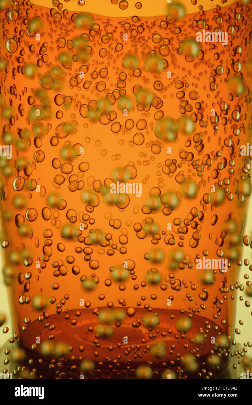 Abstract background: air bubbles in the color of the liquid Stock Photo ...
