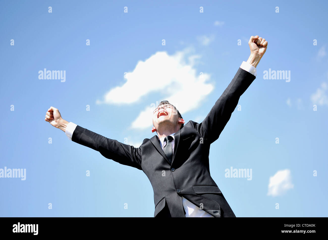 Happy scream hi-res stock photography and images - Alamy