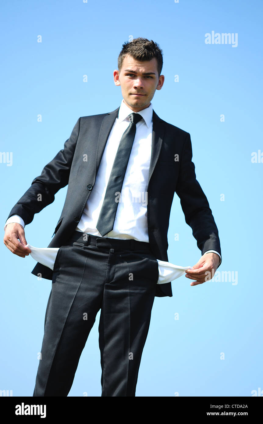 Economy financial crisis empty pockets hi-res stock photography and ...