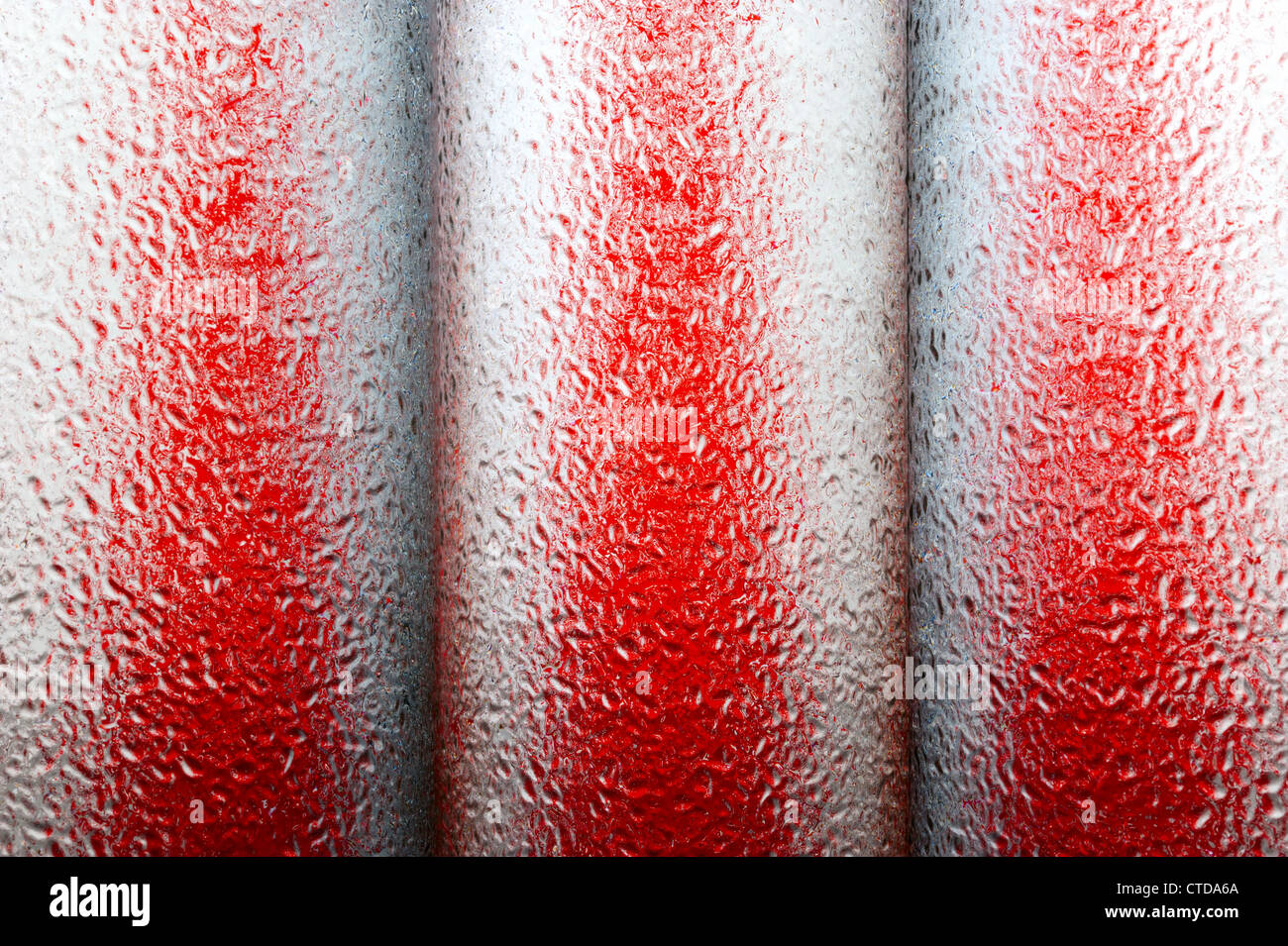 Abstract background - macro photo of different ribbed glass surfaces ...