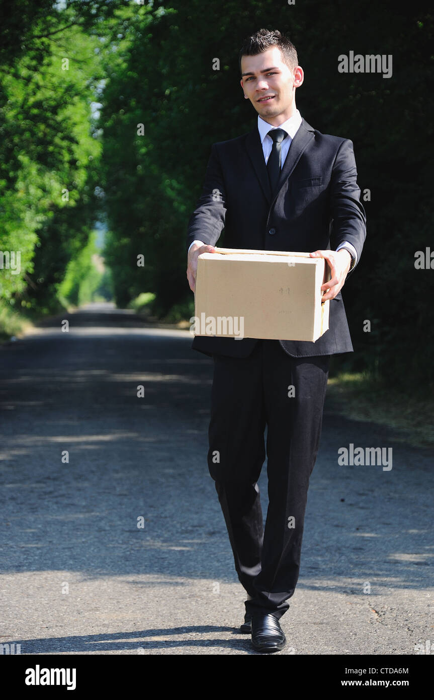 Modern courier business hi-res stock photography and images - Alamy