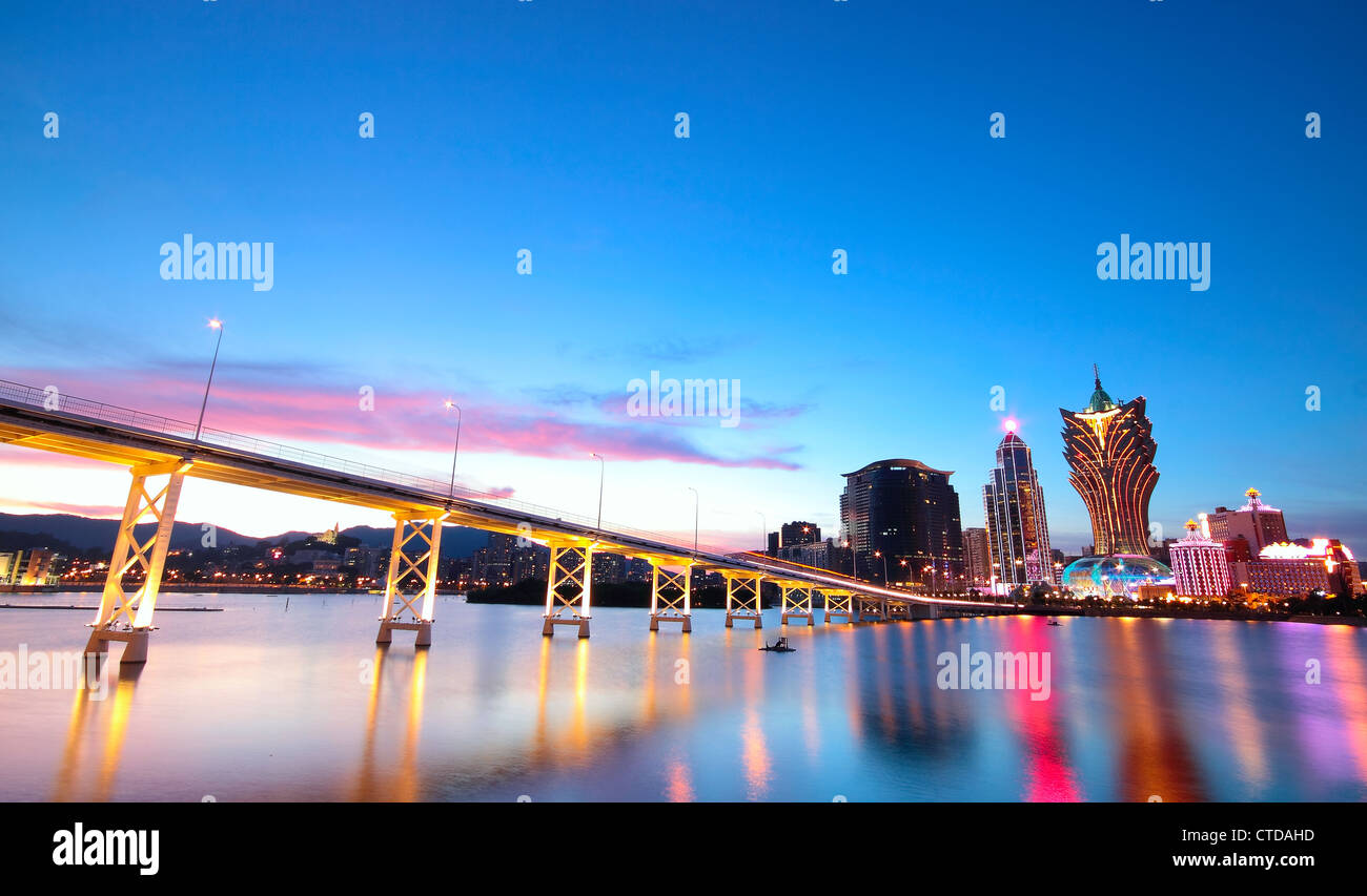 Macau skyline hi-res stock photography and images - Alamy