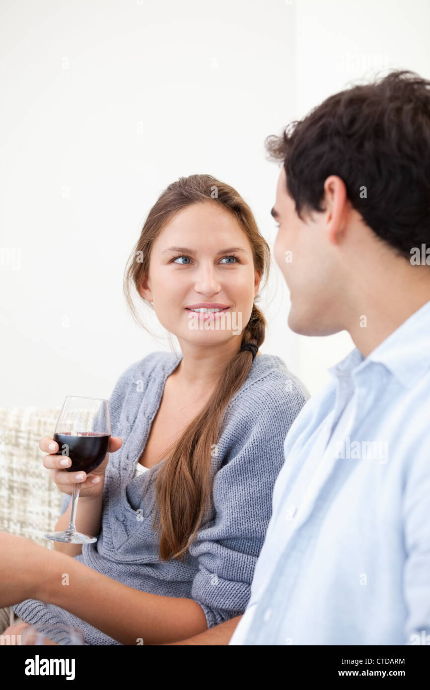 Watching each other hi-res stock photography and images - Alamy