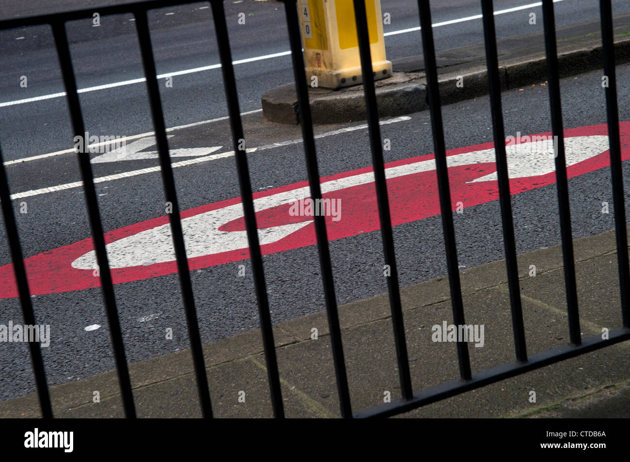 London Congestion Charge Stock Photo - Alamy