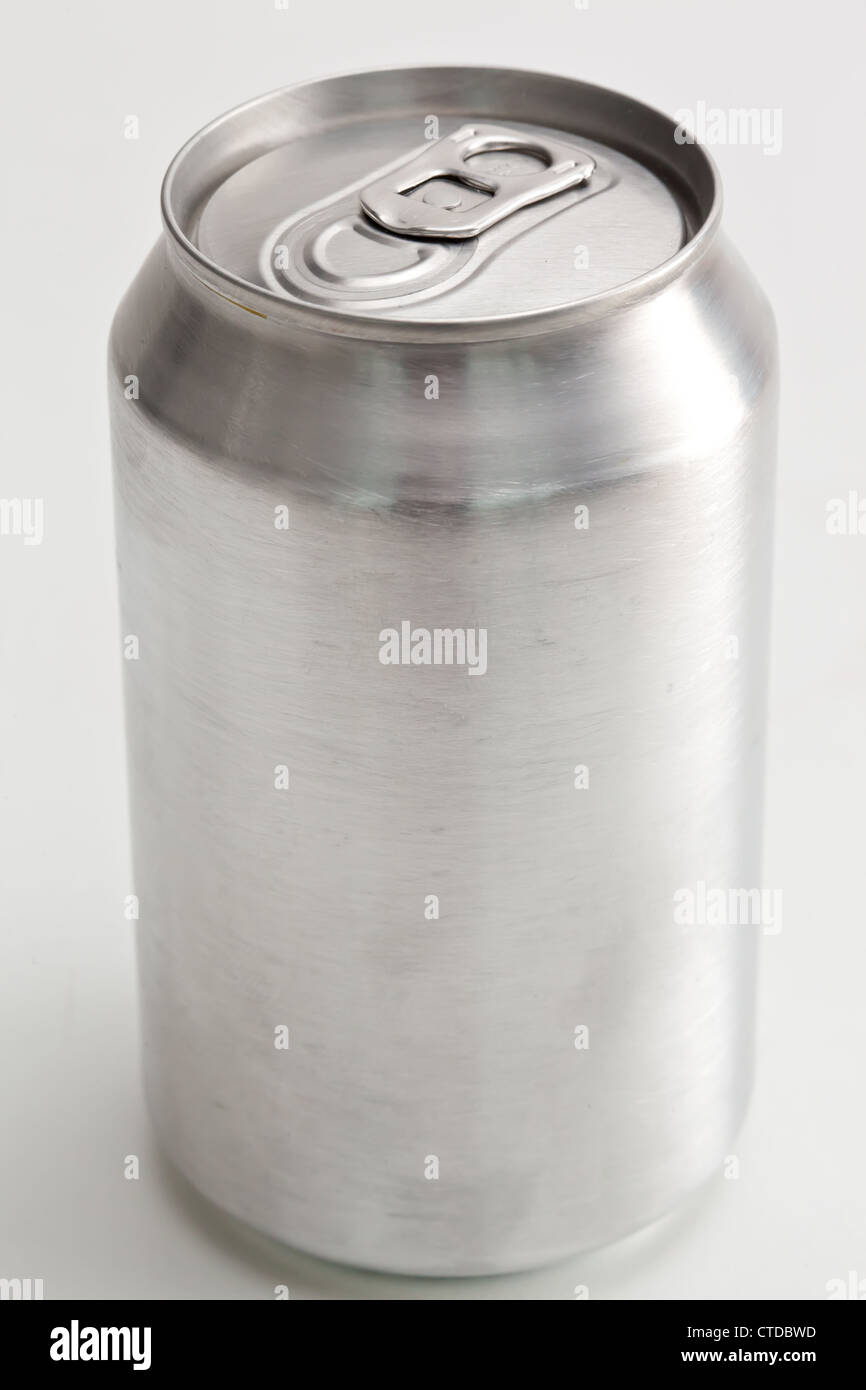 Close up of an aluminium can Stock Photo - Alamy