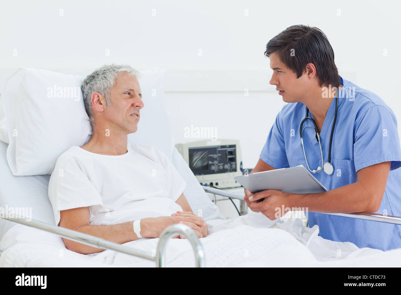 Patient Observing Nurse High Resolution Stock Photography and Images ...